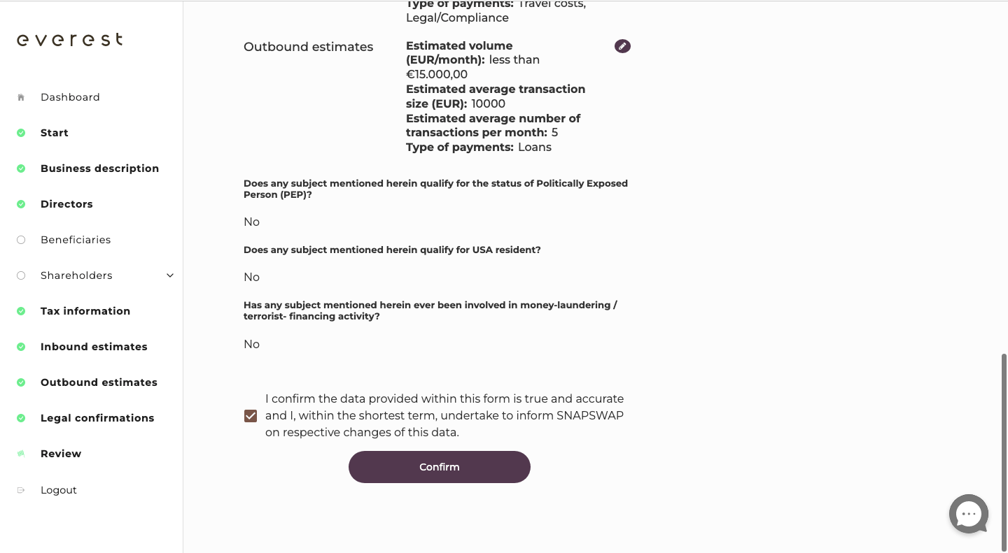 11. How to edit my information during an account upgrade? – Everestcard